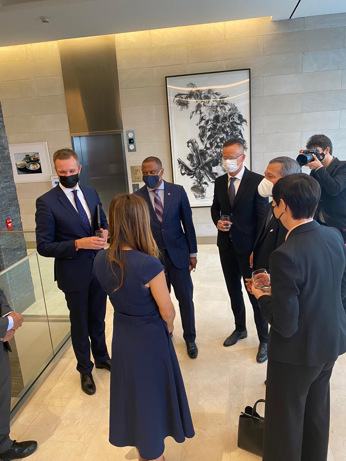 Foreign Affairs Minister Brantley Participates in FOSS Ministerial – NIA