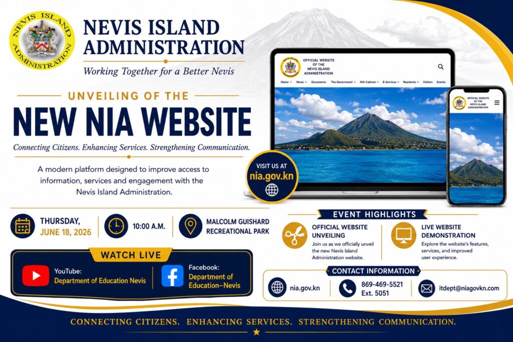Official Launch of New NIA Website – Nevis Island Administration